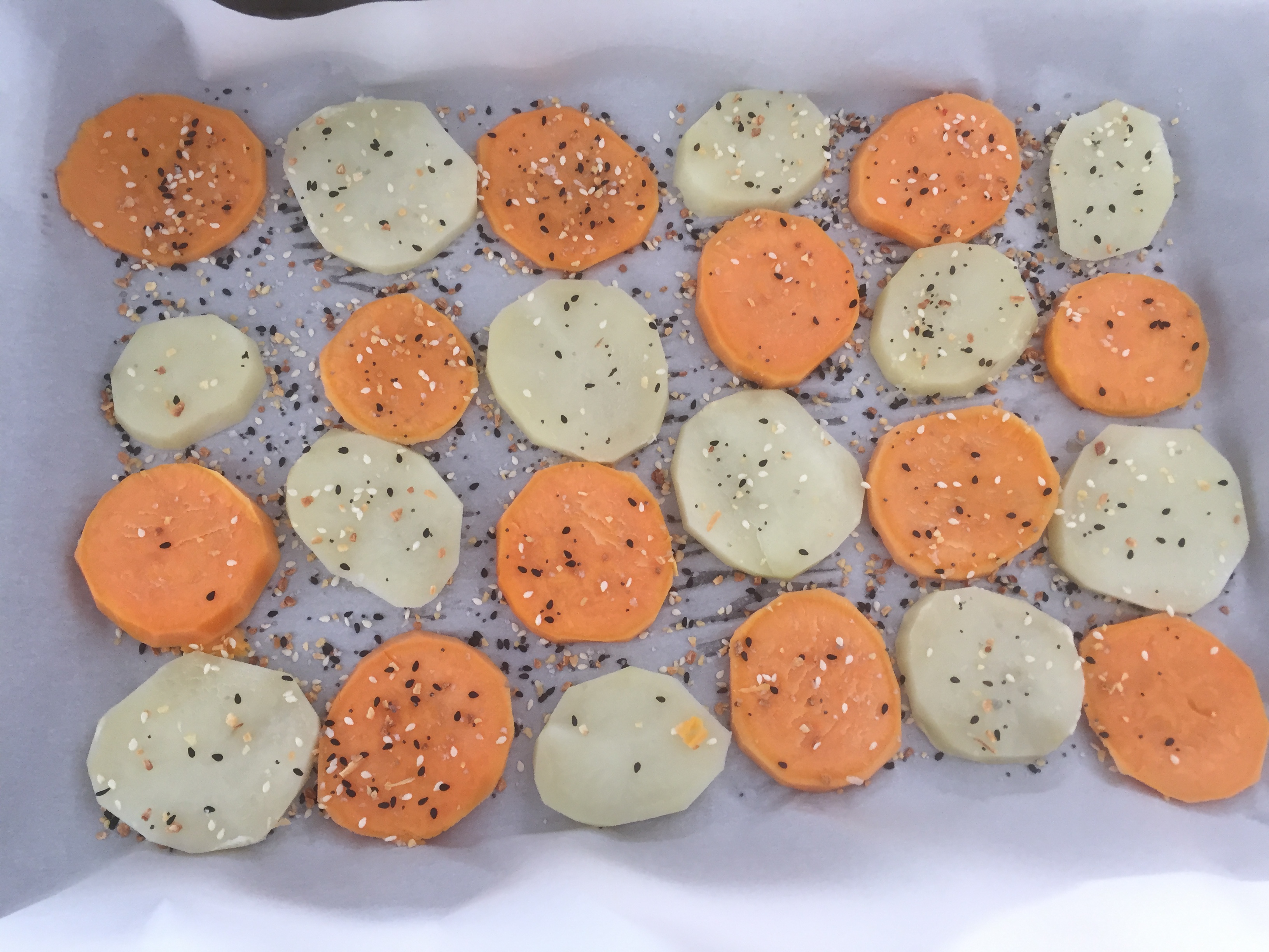 Fat Free Roasted Potato Medallions – Eat the Vegan Rainbow
