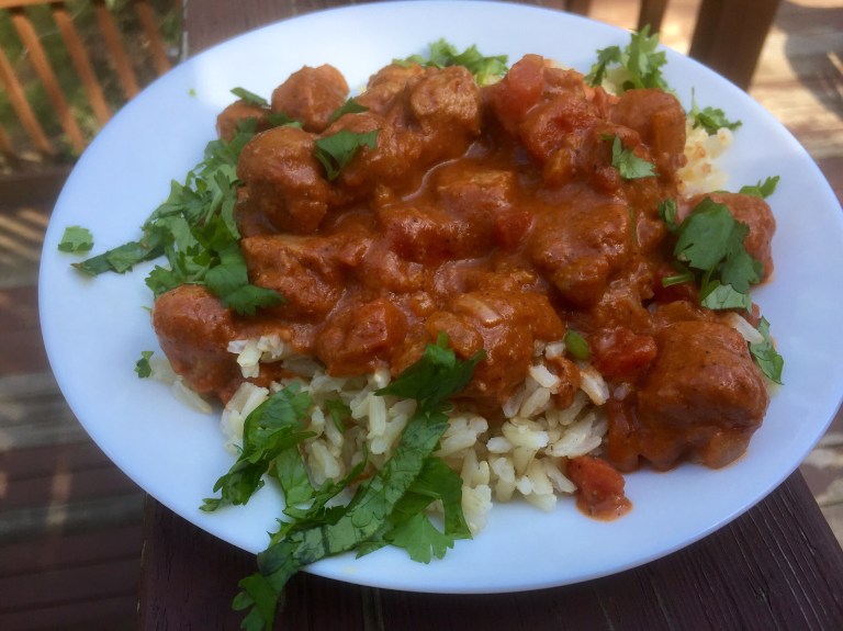 Chicken-less Tikka Masala – Eat the Vegan Rainbow