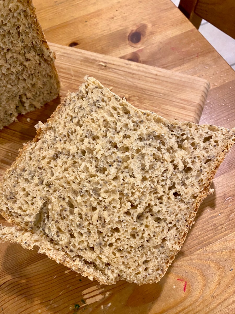 Chia Seed Bread (Bread Machine Recipe) – Eat the Vegan Rainbow